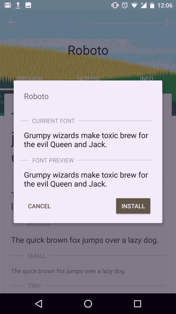 How To Restore Default/Stock Font On Android